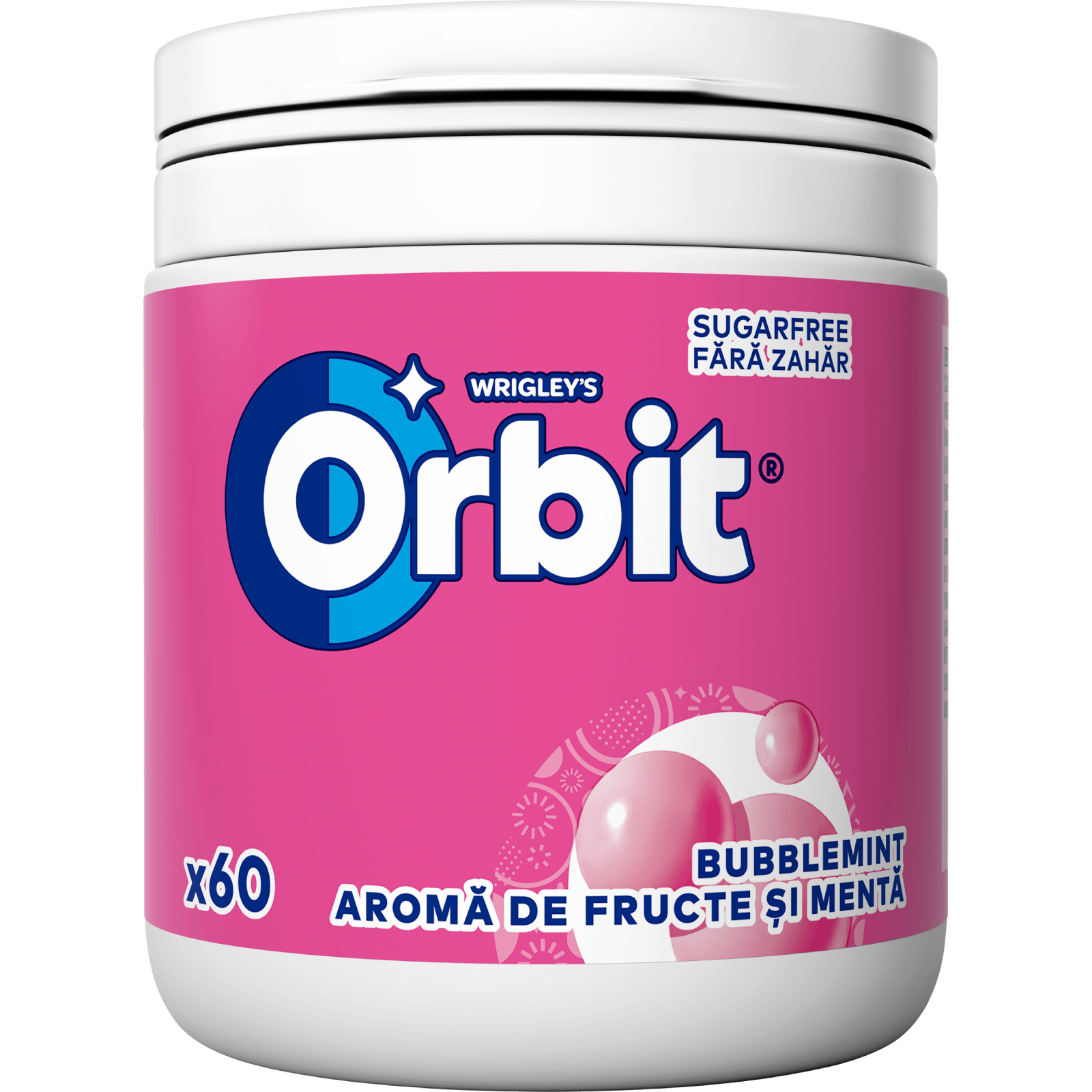 ORBIT AROMĂ DE FRUCTE ȘI MENTĂ 14g